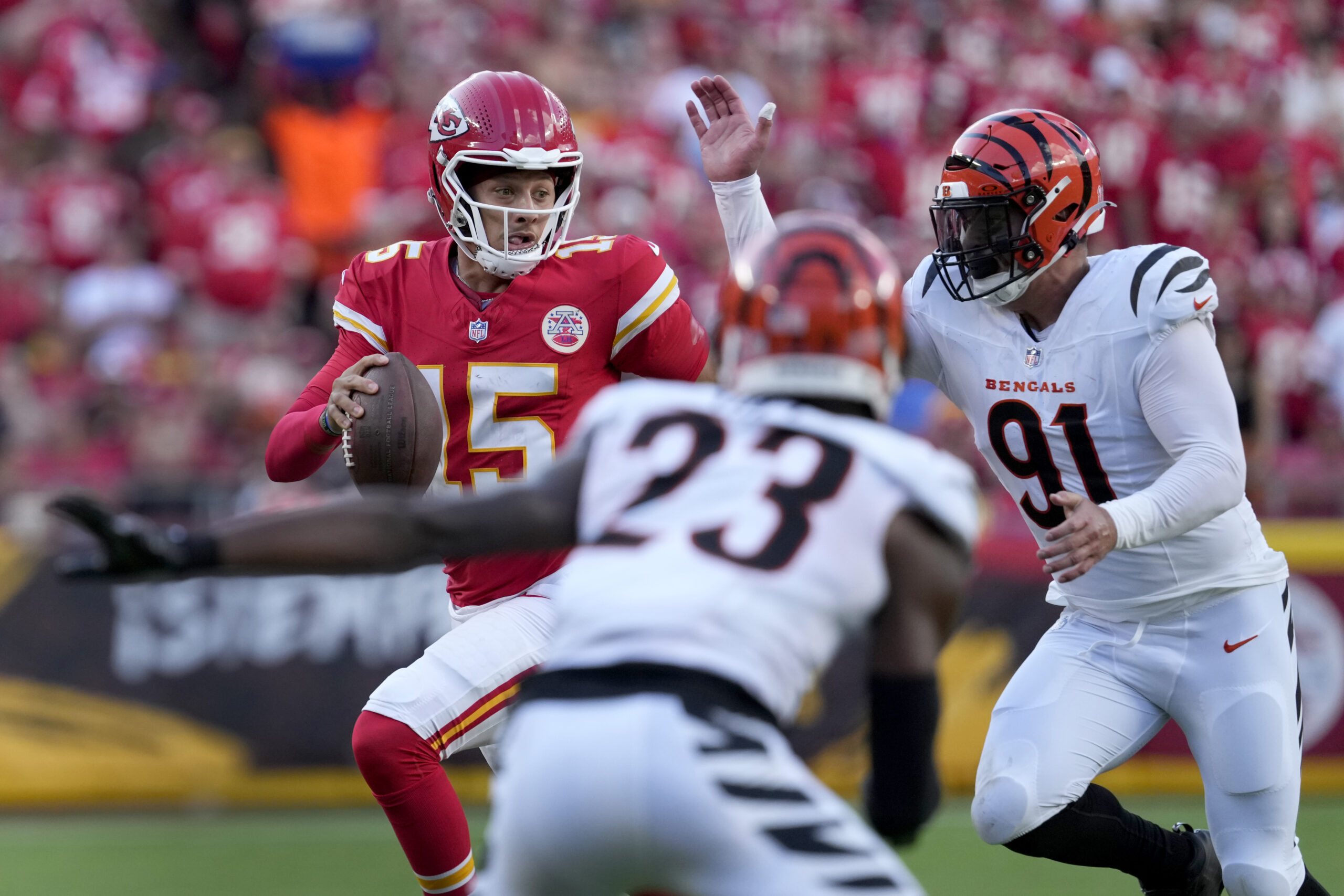 Butker hits a 51-yard winner for KC after penalty on Bengals safety ...